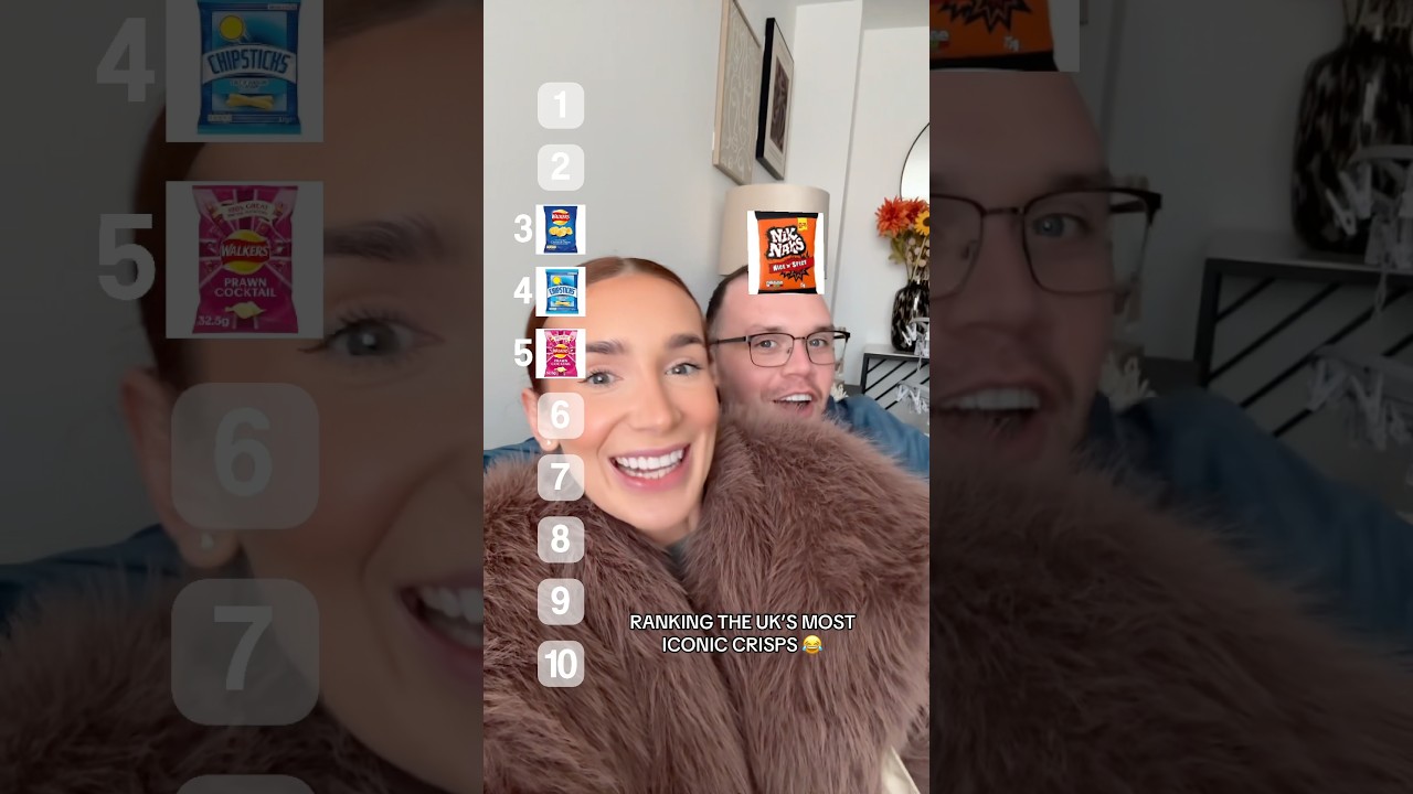 RANKING THE UK’S MOST ICONIC CRISPS😂😂 couples edition! What do you ...