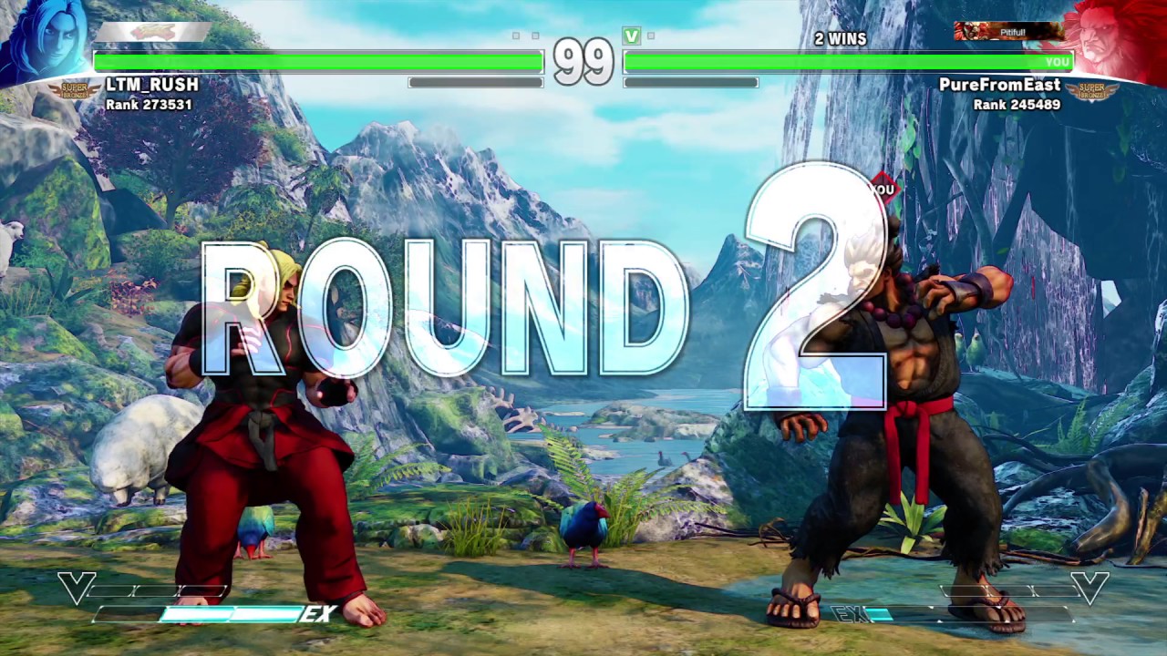 Akuma Gets ANGRY - Street Fighter 5 Ranked Online Fight - PS4 PRO - YouTube