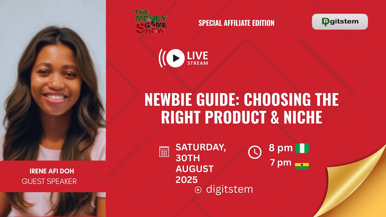 THE MONEY GAME SHOW episode 47 SPECIAL AFFILIATE EDITION (choosing the ...