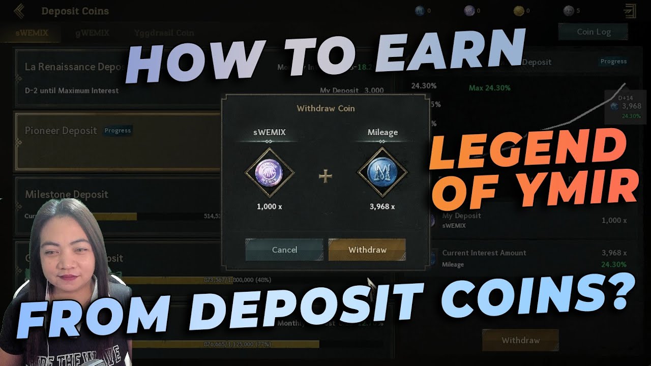 Legend of Ymir - Deposit Coins - YouTube
