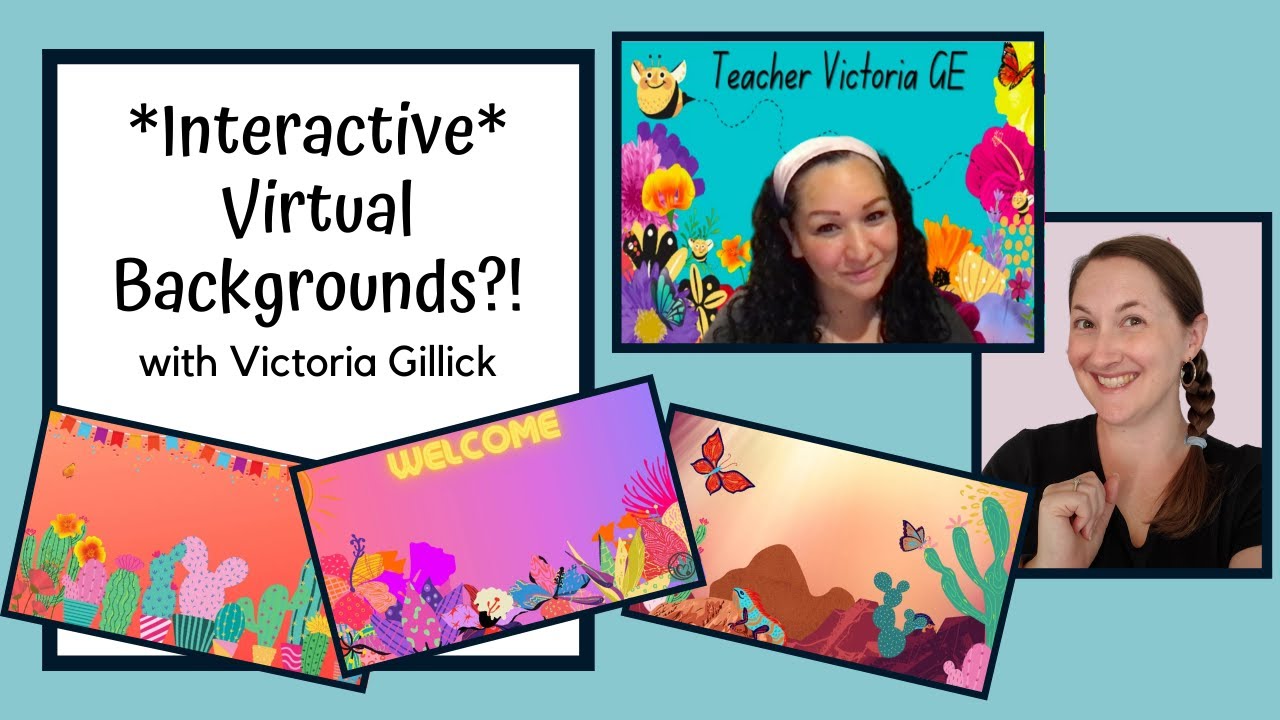 Interactive Virtual Backgrounds for Online Classes: Interview with ...