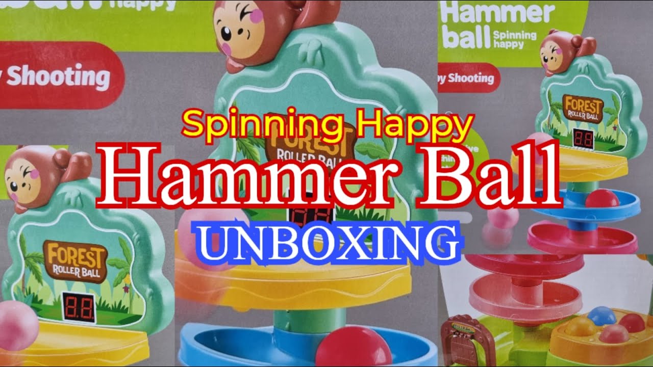 HAPPY SPINNING HAMMER BALL UNBOXING! - YouTube