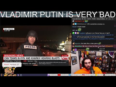 2/2 HasanAbi February 23, 2022 – RUSSIA INVADES UKRAINE, like actually live on stream