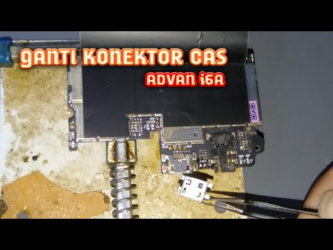 Ganti Konektor Cas Advan i6A || Replace Connector Charger - YouTube