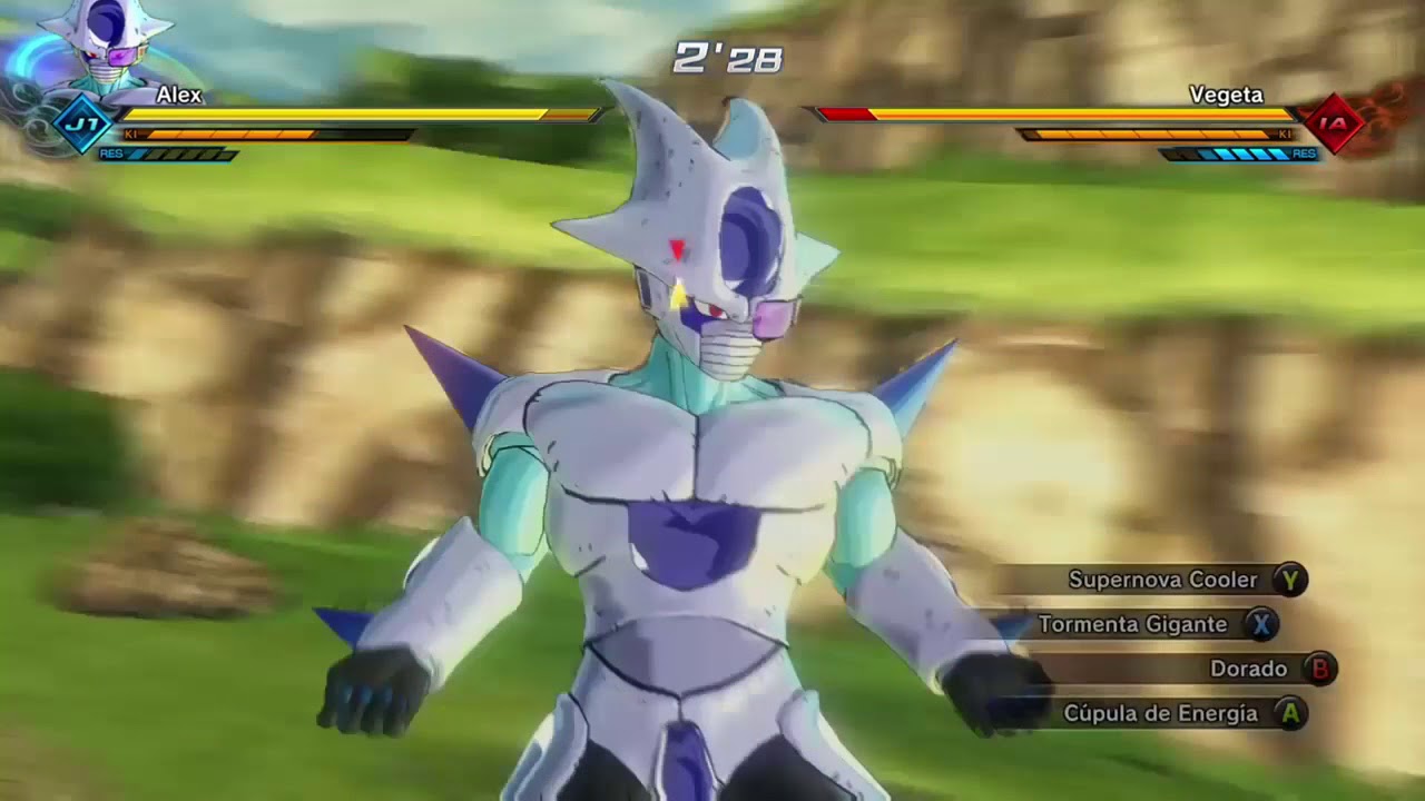 DRAGON BALL XENOVERSE 2 transformacion golden - YouTube