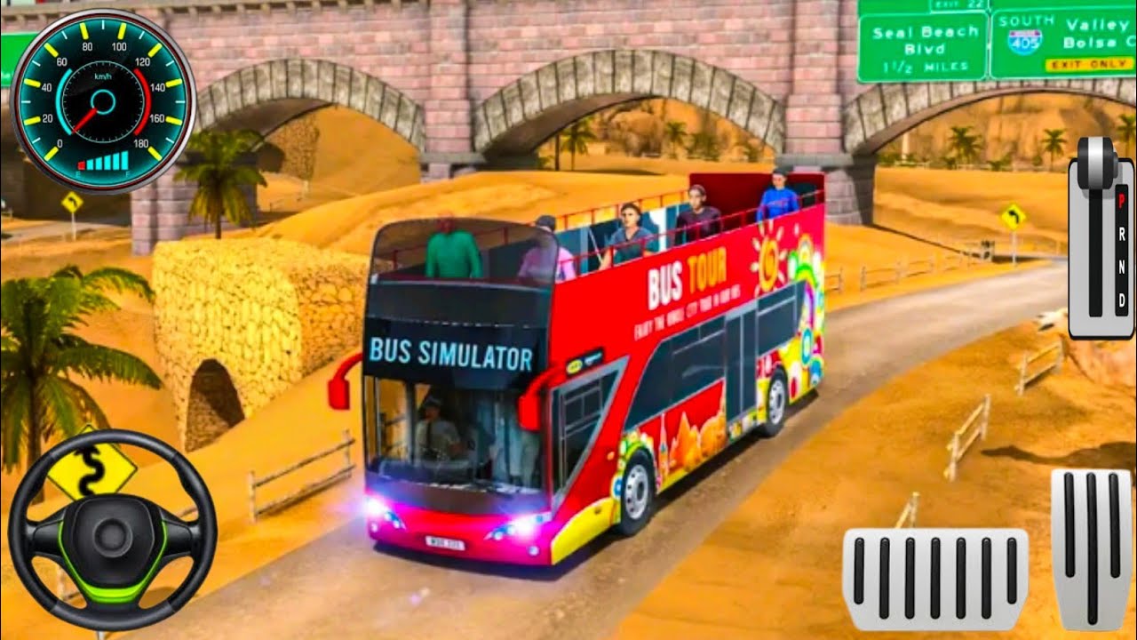 Modern Bus Driving Simulator 3D -Offroad Real Coach Bus Drive - Android ...