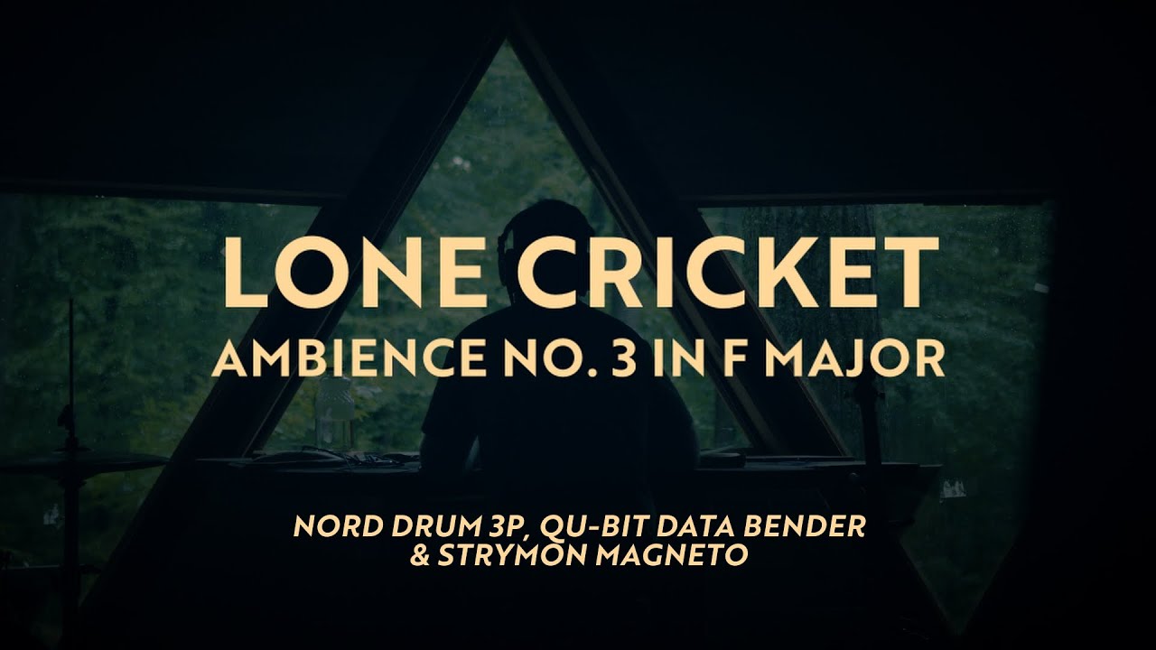NORD DRUM 3P, QU-BIT DATA BENDER, AND STRYMON MAGNETO - 24 MINUTE IDM AMBIENT GLTICH MEDITATION ...