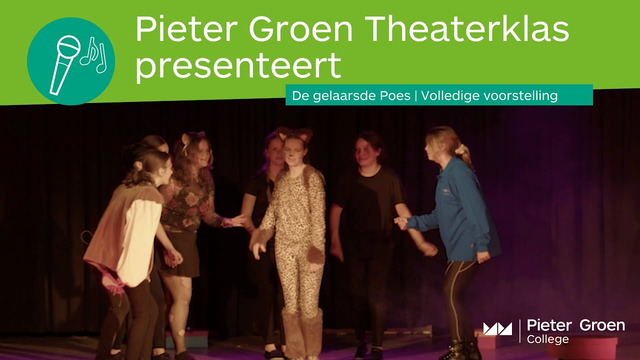 Pieter Groen Theaterklas | De gelaarsde poes - YouTube