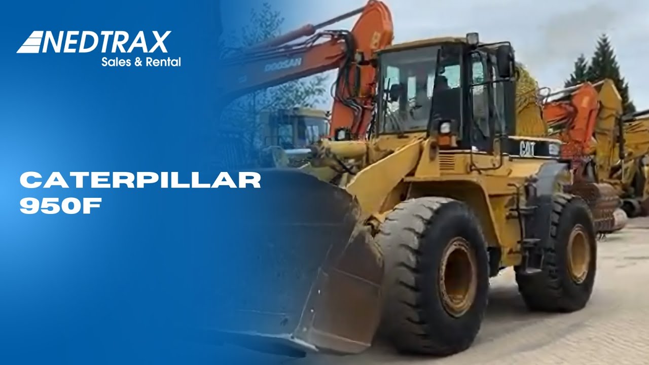 Caterpillar 950F II 1993 - YouTube