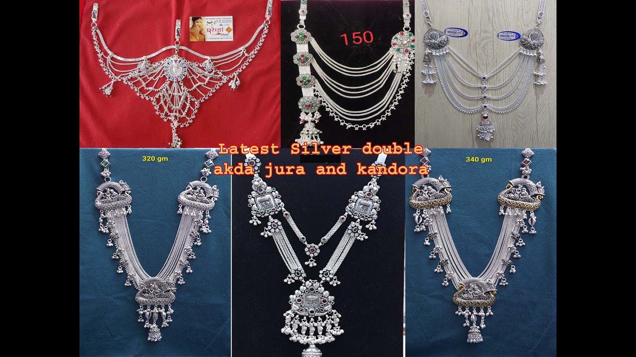 Latest Silver Antique Kandora || Latest Silver Antique Jura || Silver ...