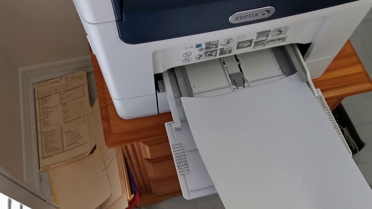 How To Use The Bypass Tray On Xerox B405 YouTube