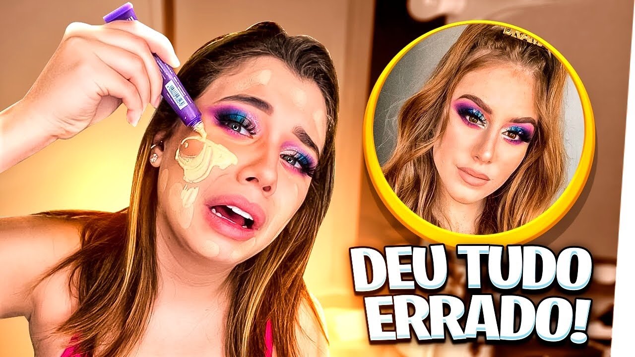 TENTEI REPRODUZIR A MAKE DA MARI MARIA / E OLHA NO QUE DEU ! - YouTube