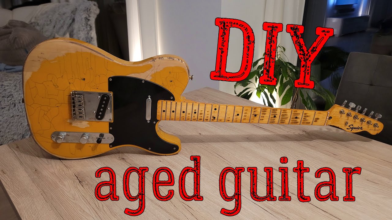 Squier Tele Relic - Ultra Heavy Aged - YouTube