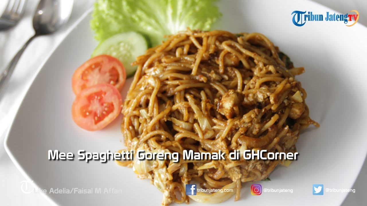 Mee Spaghetti Mamak di GHCorner - YouTube