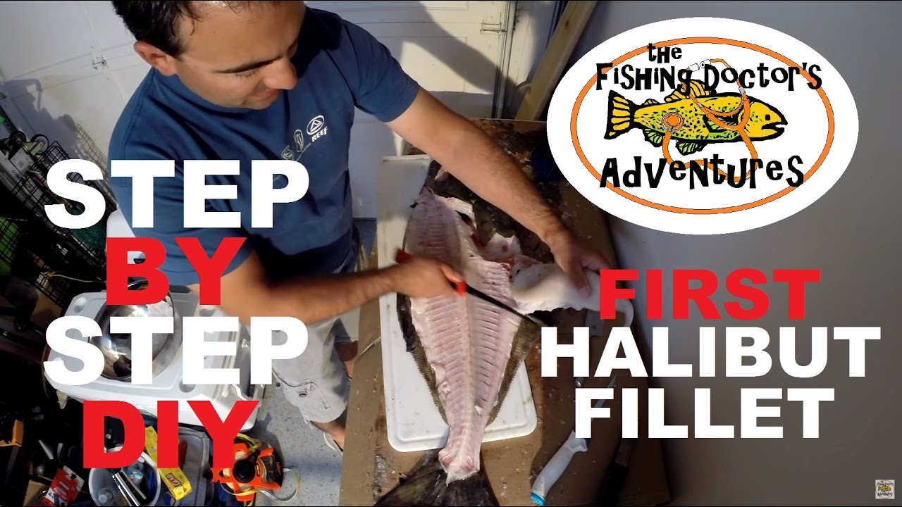 DIY How to Fillet Halibut for the Beginner Like Me - YouTube