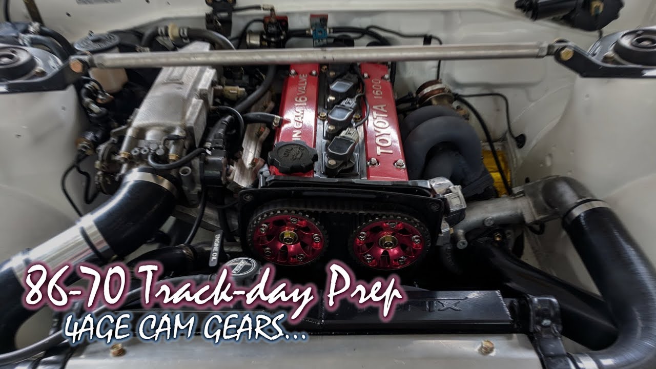 AE86 4AGE Cam Timing & Track-day prep | Shed_Life - YouTube