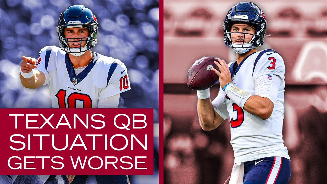 2 questions arise around Texans QB situation, with 1 definitive answer ...