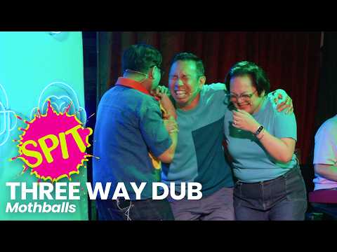 SPIT voices each other in a sari-sari store run gone wrong | Three Way Dub | Mothballs
