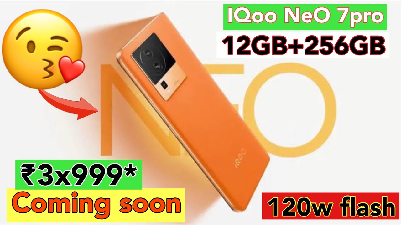 IQoo NEo 7 pro 5G , coming soon , amazing 🤩 features, full ...