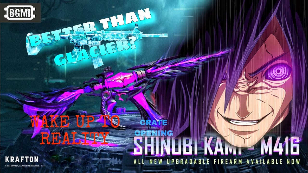 SHINOBI M4 CRATE OPENING LUCK OR WHAT? what about Glacier M416? Which ...