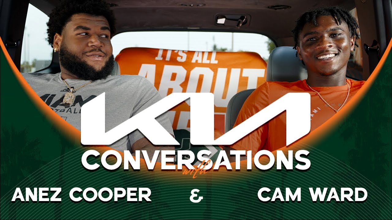 Kia Conversations | Anez Cooper & Cam Ward - YouTube