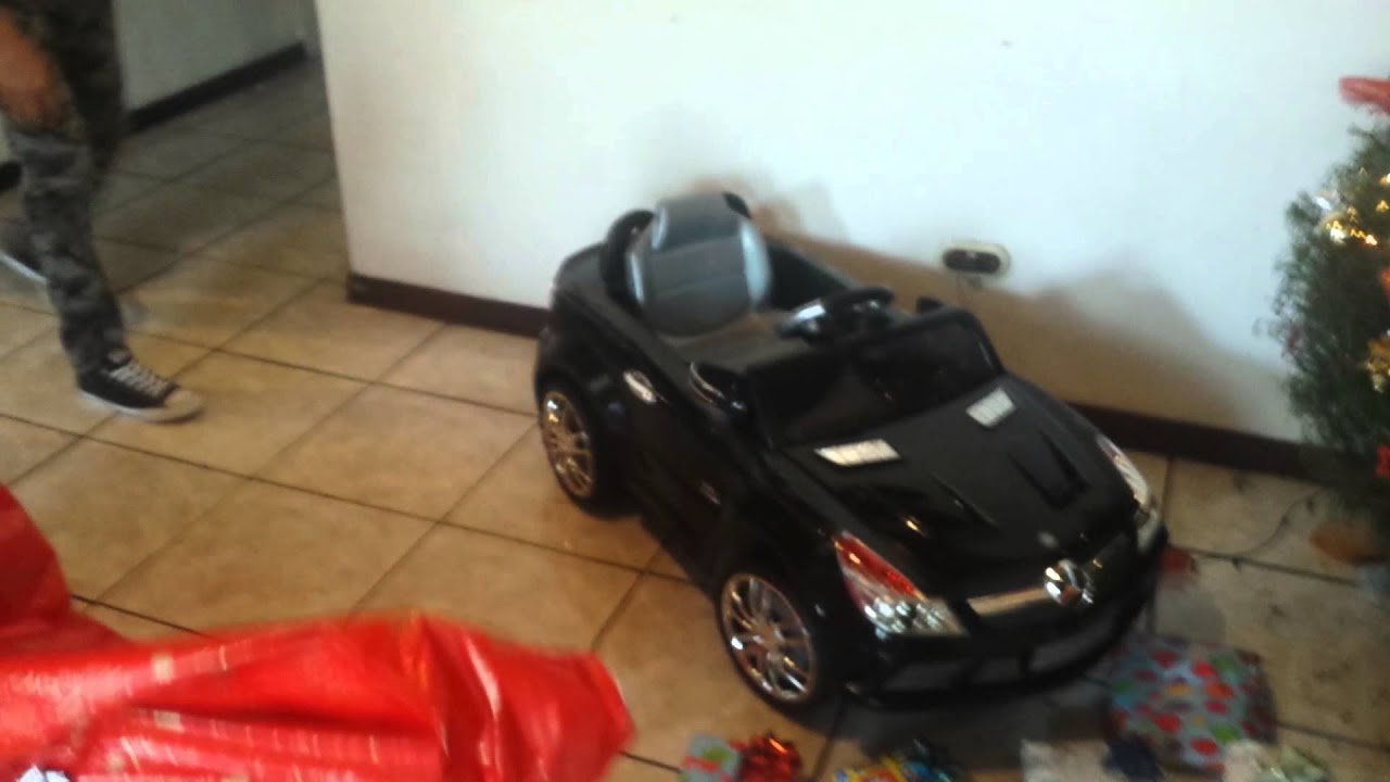 Mercedes Benz Power Wheels for Christmas 2014 - YouTube