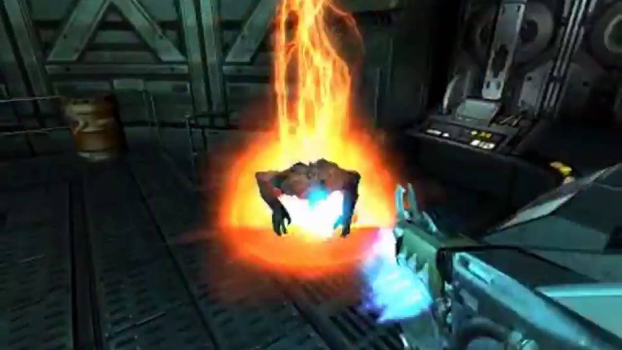 Doom 3 Nightmare Part 9 - Enpro Plant - YouTube