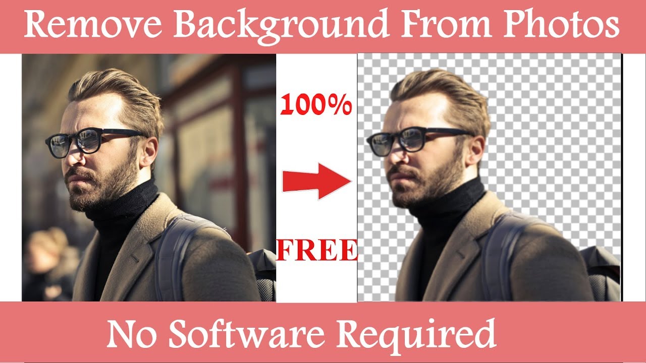 Remove Background From Photos FREE No Software Required 2019 (English ...