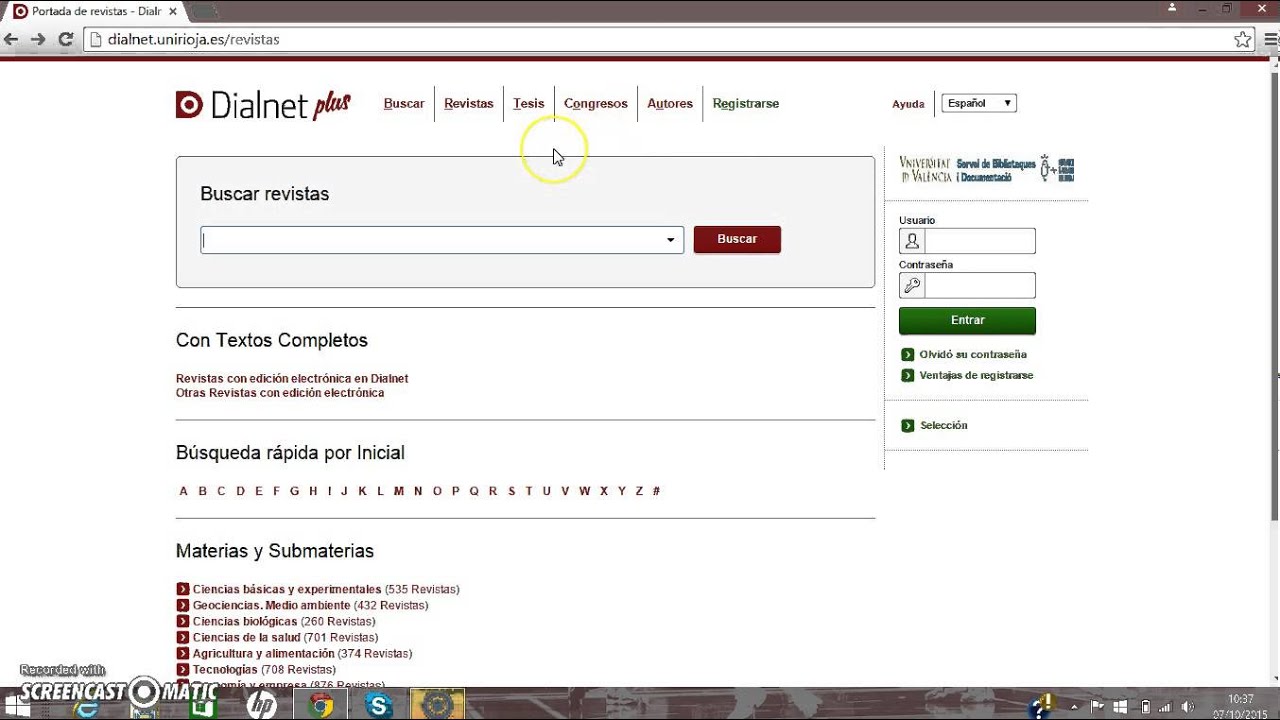 Tutorial Dialnet - YouTube