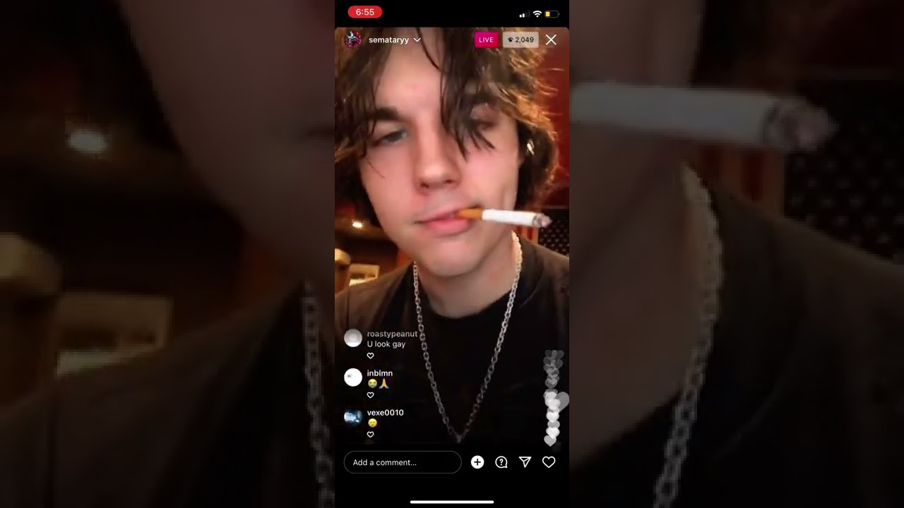 sematary previewing new song on instagram live (4/20/22) - YouTube