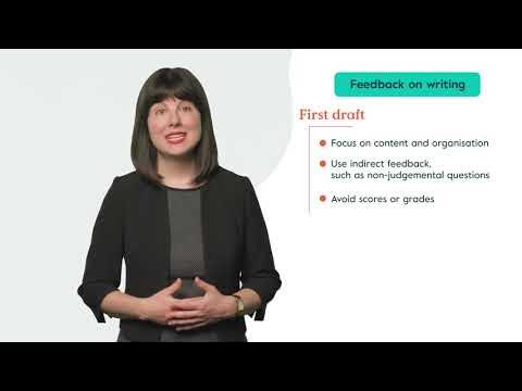 Tips for giving effective feedback to improve your learners’ writing ...