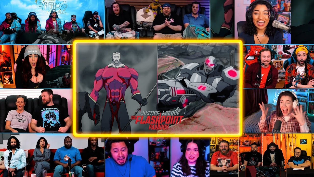 DCU Fans React To AQUAMAN VS CYBORG FIGHT | Justice League Flashpoint Paradox Movie Reaction ...