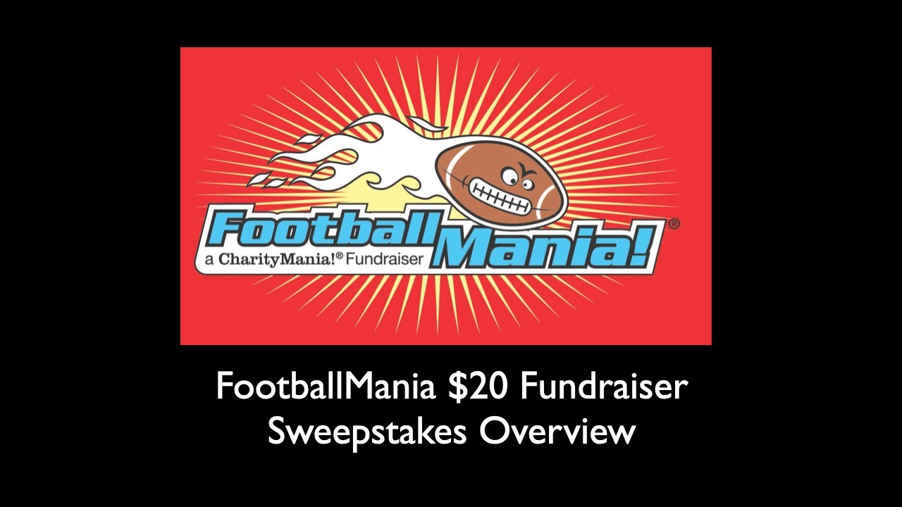 FootballMania Sweepstakes Overview (18 Week, $20 Fundraiser) - YouTube