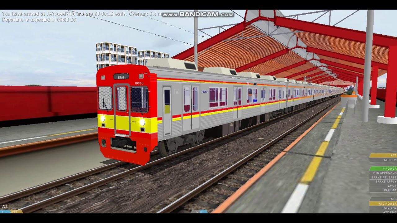 OpenBVE Tokyu 8000 KCI livery by Boso Express Tetsudo hk - YouTube