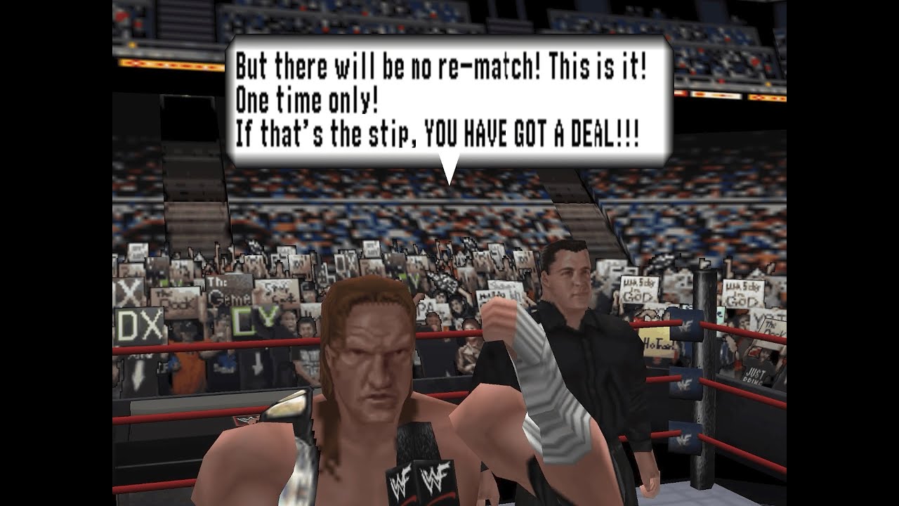 WWF No Mercy World Heavyweight Championship 100% Playthrough Part 7 ...