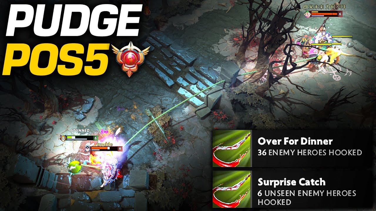 Grandmaster-tier Pudge Shows How To Hook Like A Pro! | Pudge Official ...