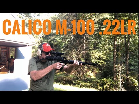 Calico M-100 .22LR First Shots