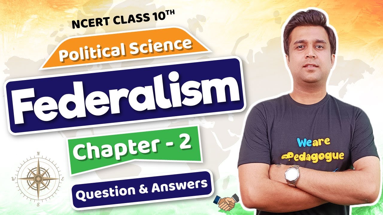 Federalism Class 10 Chapter 2 || Questions and Answers || Political ...