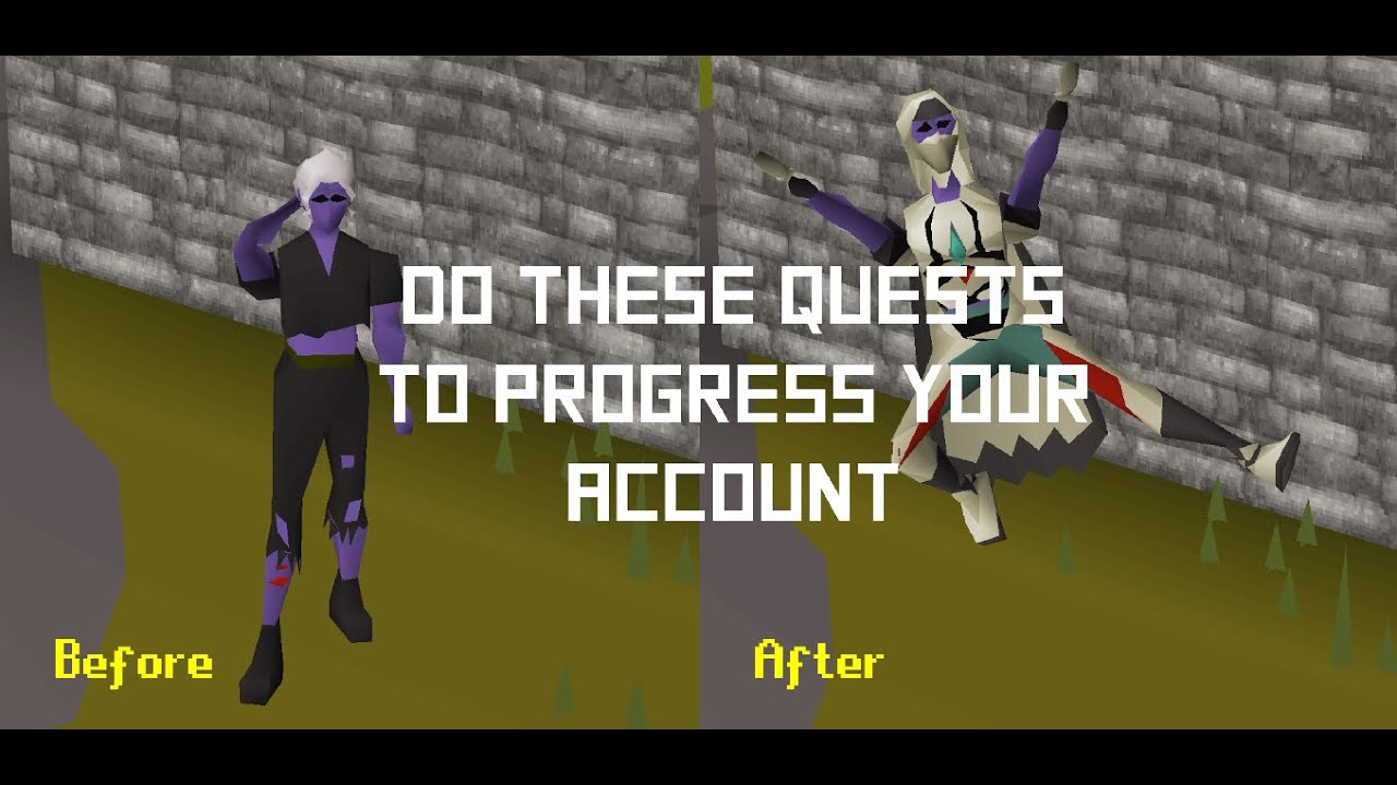 Top 10 Useful Quests for Low Level Accounts in OSRS - YouTube