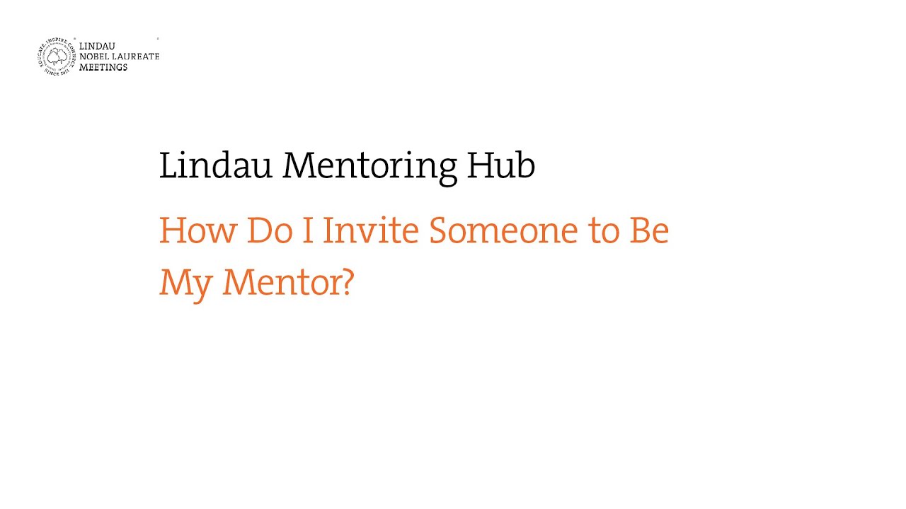 How Do I Invite Someone to Be My Mentor? - YouTube