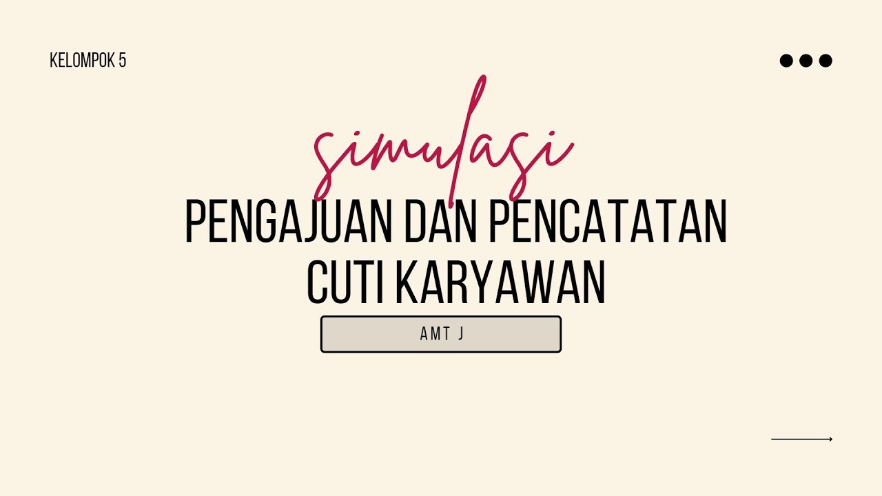 SIMULASI PENGAJUAN DAN PENCATATAN CUTI KARYAWAN MENGGUNAKAN APLIKASI ODOO.COM - YouTube