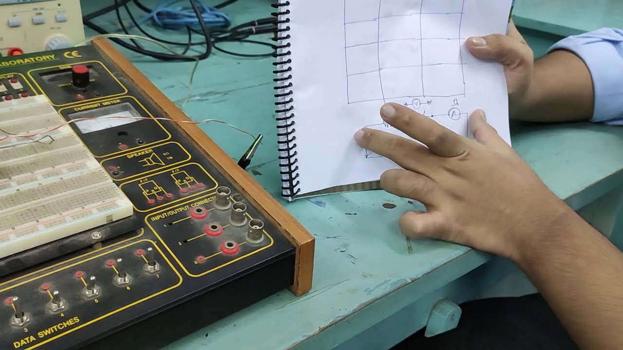 Experiment 1: Study of Diode I-V Characteristic - YouTube