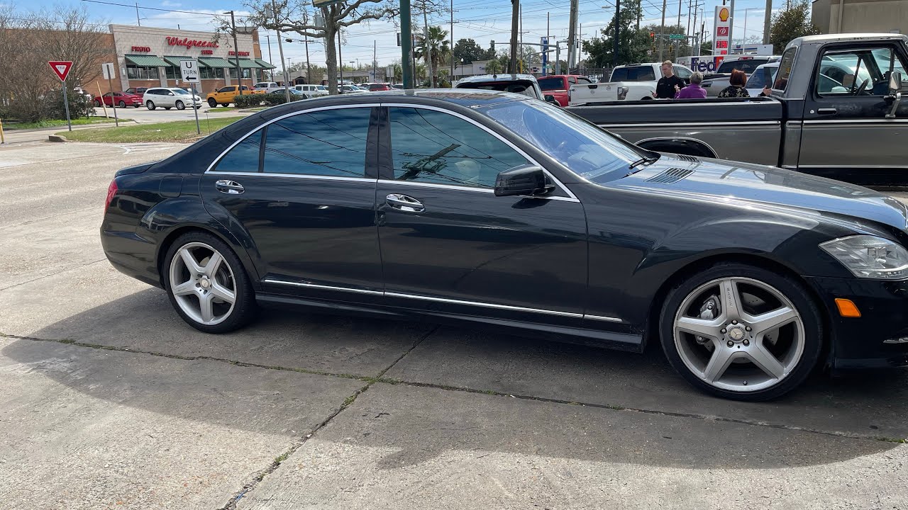 Window tint on a 2012, Mercedes S550 - YouTube
