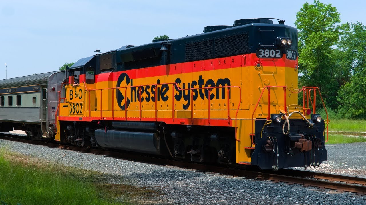 B&O Museum Excursion feat. Chessie 3802! - YouTube