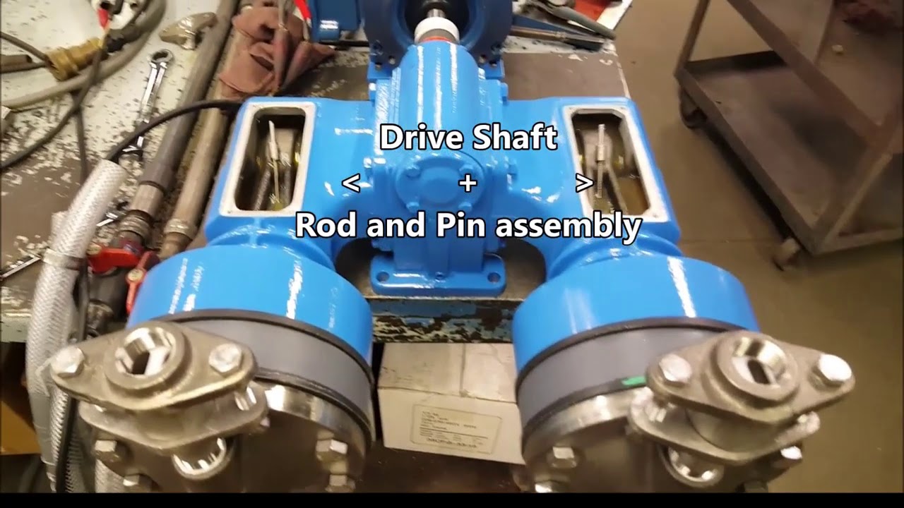 Madden Pump - Multiple Pumping Heads on a Diaphragm Metering Pump - YouTube