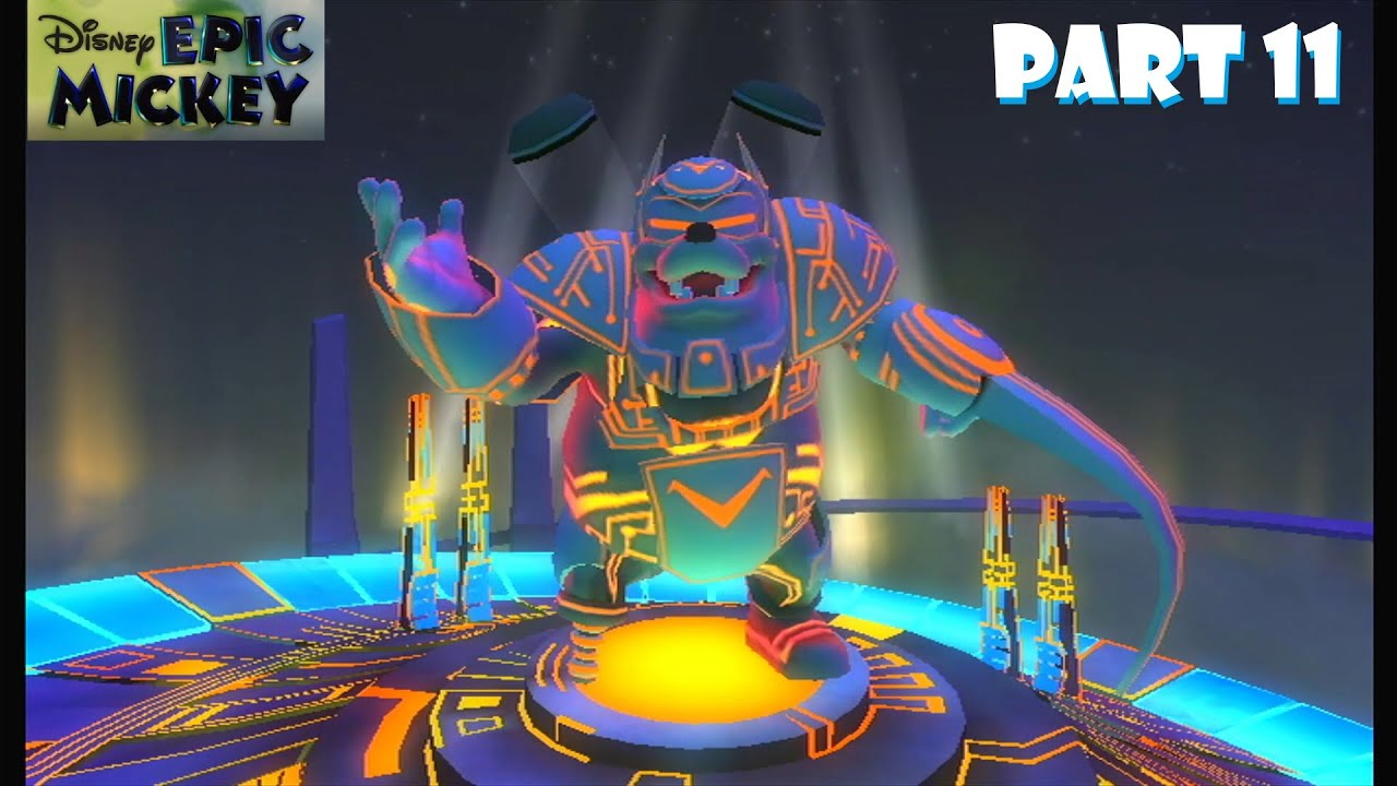 Disney's Epic Mickey Walkthrough | Paint Campaign | Part 11: Space ...