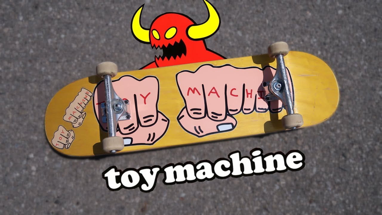 TOY MACHINE BOARD SETUP - YouTube