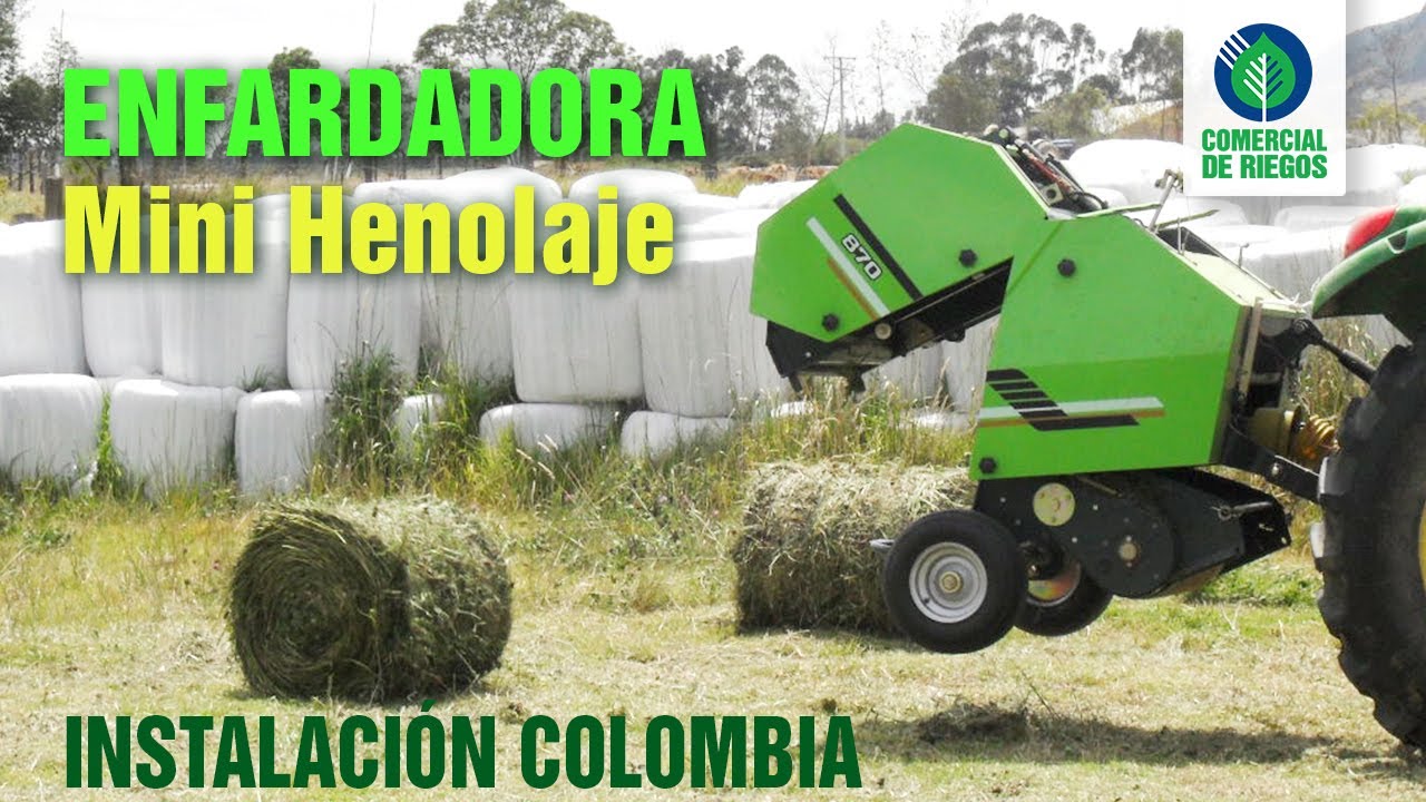 MINI HENOLAJE | Enfardadora de Heno | MAQUINARIA AGRÍCOLA | Fardo ...