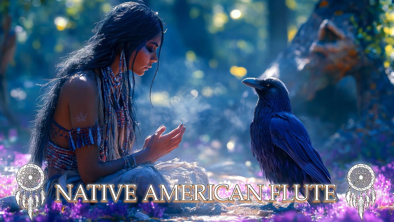 Whispers of the Raven Spirit - Native American Meditation Flute 432 hz ...