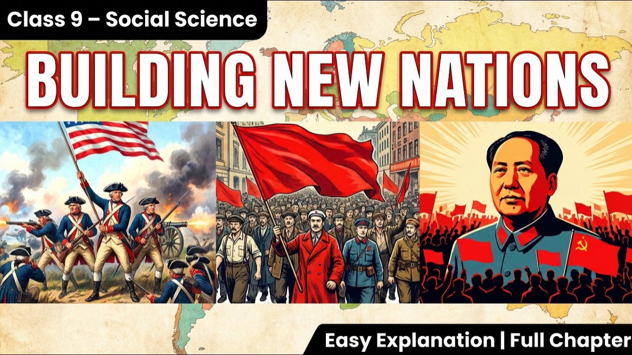 Class 8 | Social Science | Building New Nations | Simple Notes ...